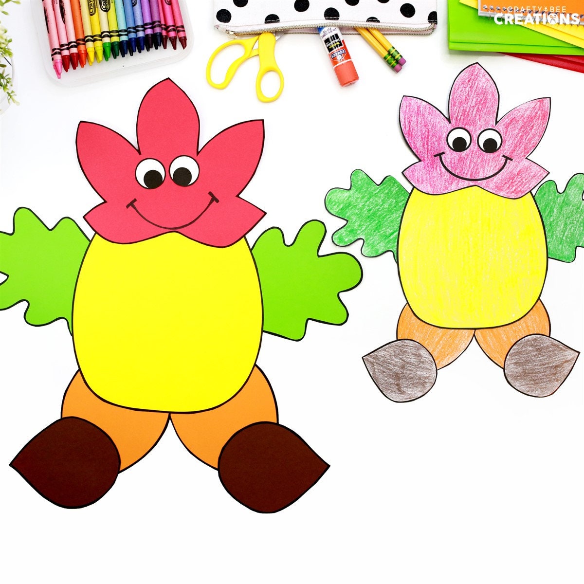 Fall Leaf Craft | Leaf Man Activities | Fall Bulletin Board | Leaf ...