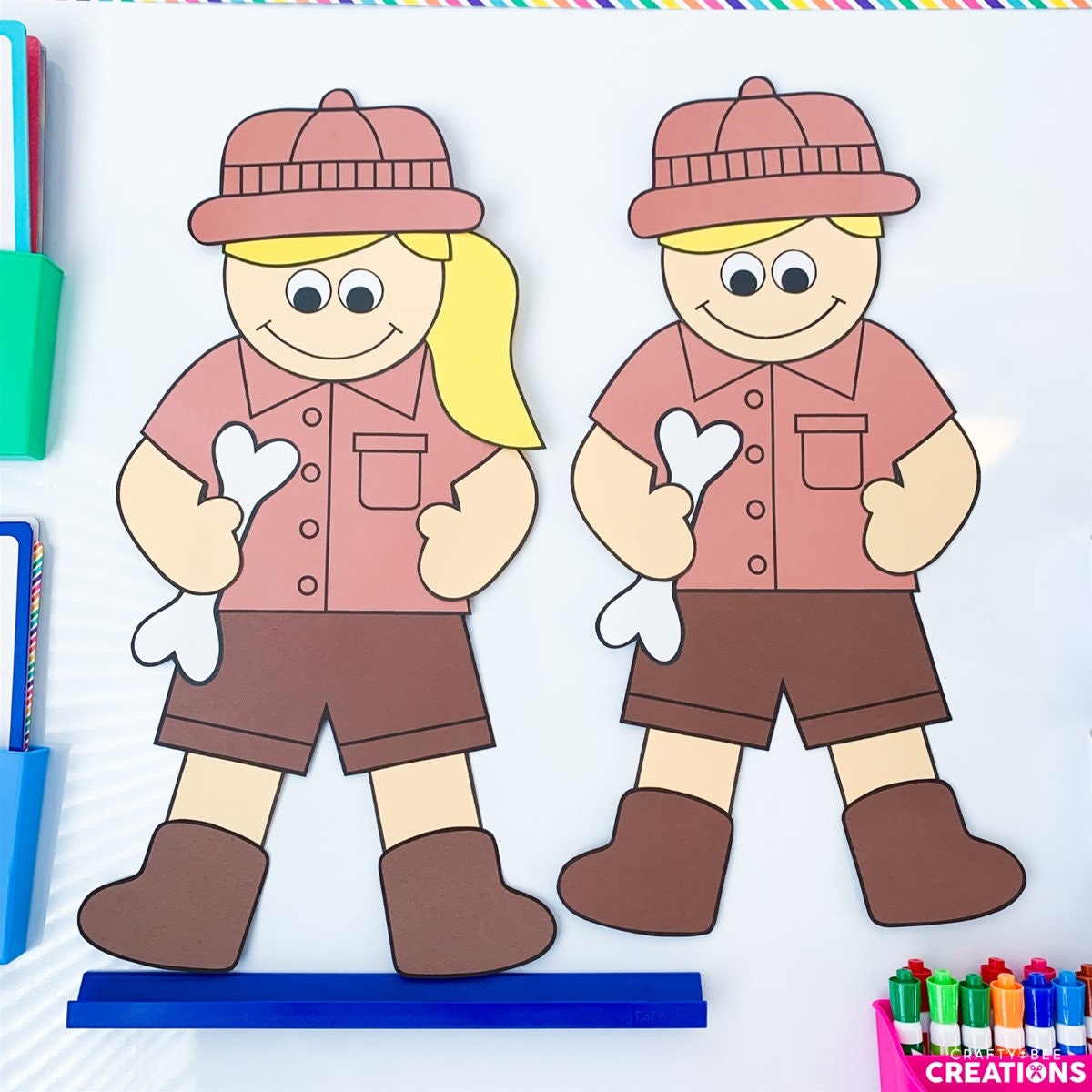 Paleontologist Craft | Paleontology | Paleontologist Kids | Dinosaur ...