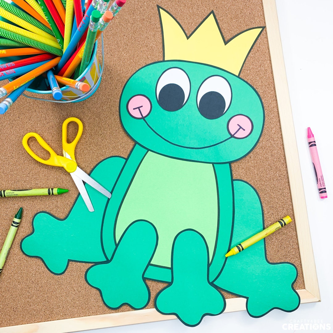 Frog Prince Craft | Fairytales Craft | Fairy Tale Activities | Princess ...