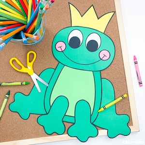 Frog Prince Craft | Fairytales Craft | Fairy Tale Activities | Princess ...