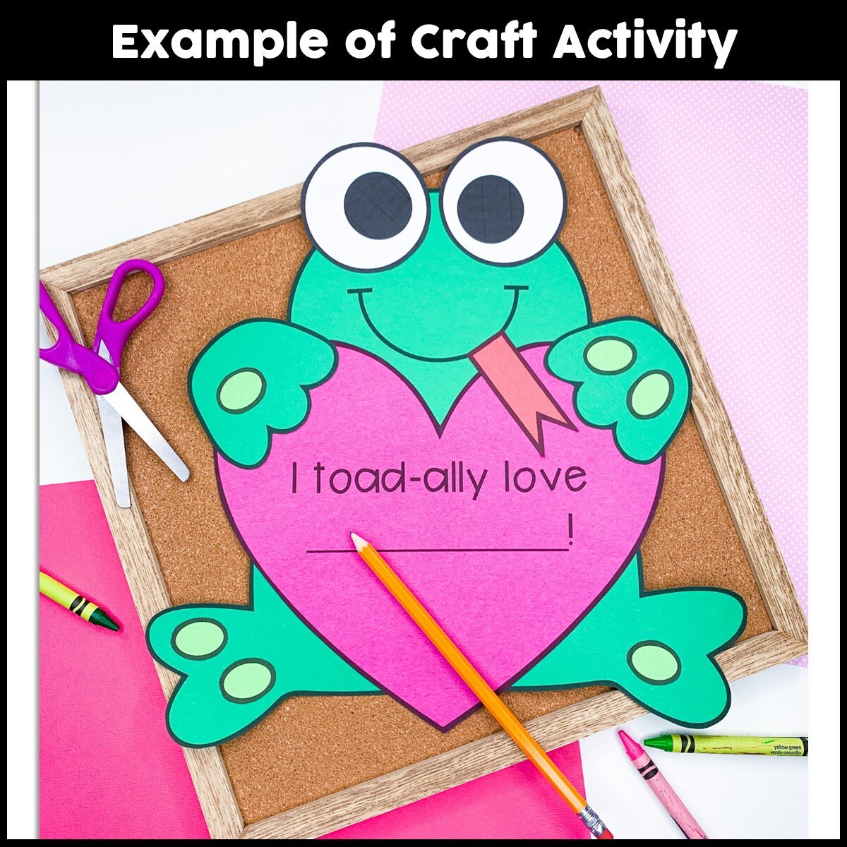Valentines Day Frog Craft Patterns | Valentine's Day Activities | Frog ...