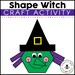 Witch Craft | Shape Craft Activity| Halloween Activities | Halloween ...