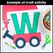 Letter W Craft Patterns | Wagon Craft | Alphabet Crafts | Uppercase ...
