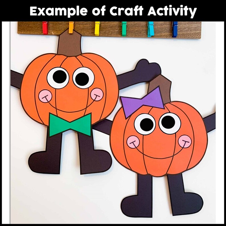 Fall Pumpkin Craft | Pumpkin Activities | Fall Activities | Halloween ...