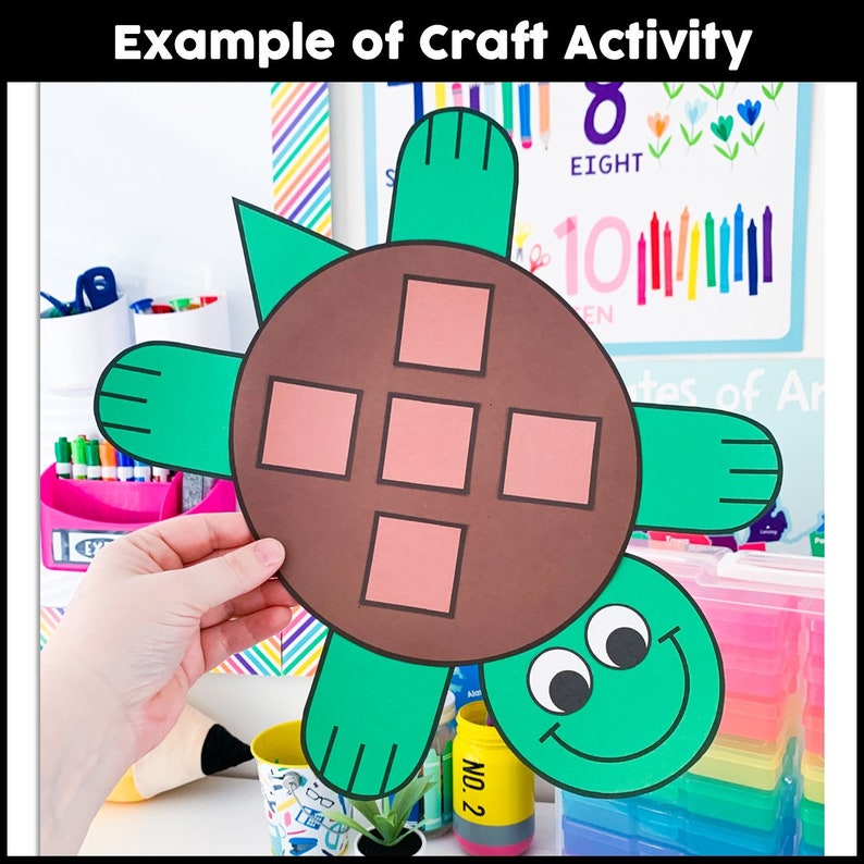 Sea Turtle Craft Patterns Ocean Animals Activity Sea Life Ocean Habitat ...