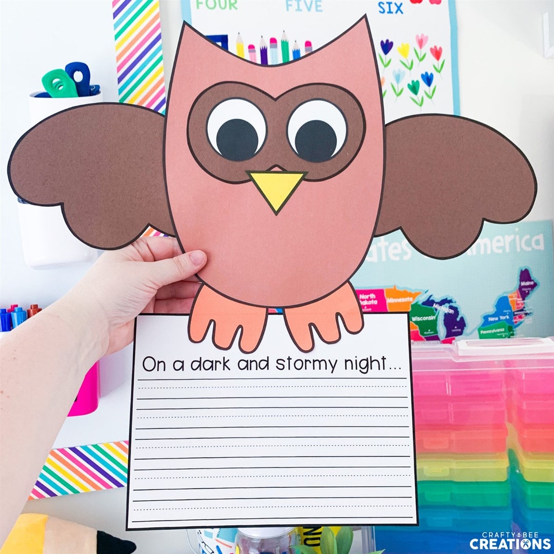 Owl Craft | Fall Craft Activity | Fall Activities | Owl Moon | Owl ...