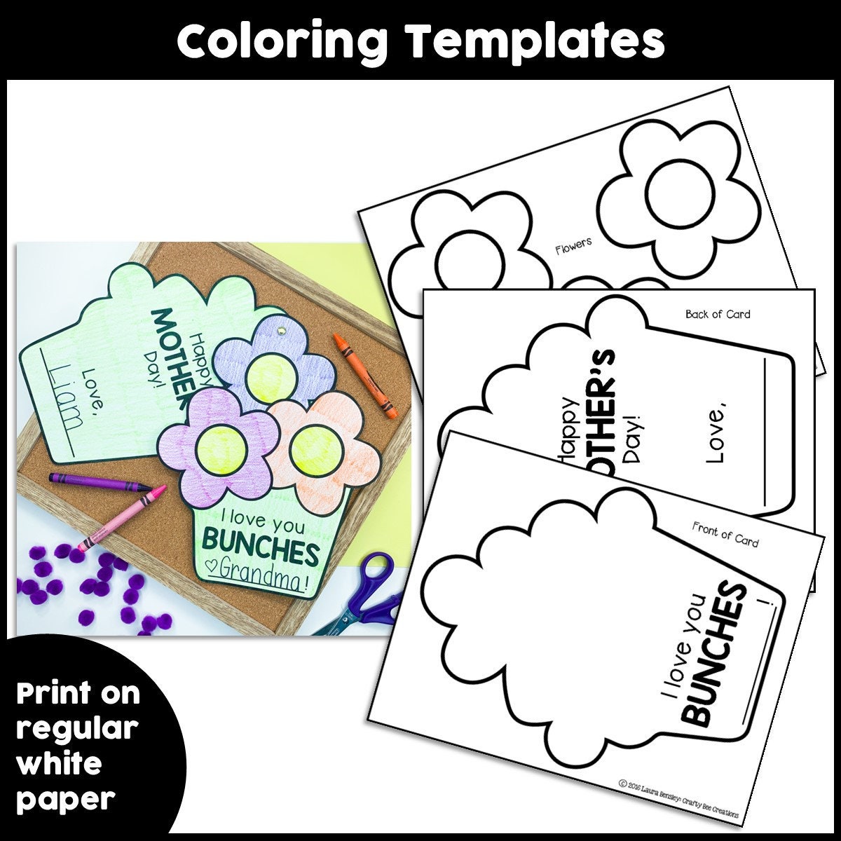 Mother's Day Craft | Mother's Day Activities | May Craft | Card Craft ...