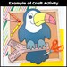 Toucan Craft | Rainforest | Jungle | Zoo Animals Craft Activities ...