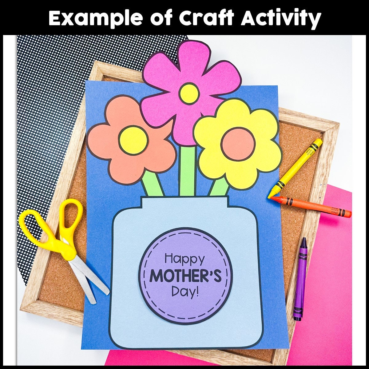 Mothers Day Card Art Craft May Writing Activities Gift Ideas ...