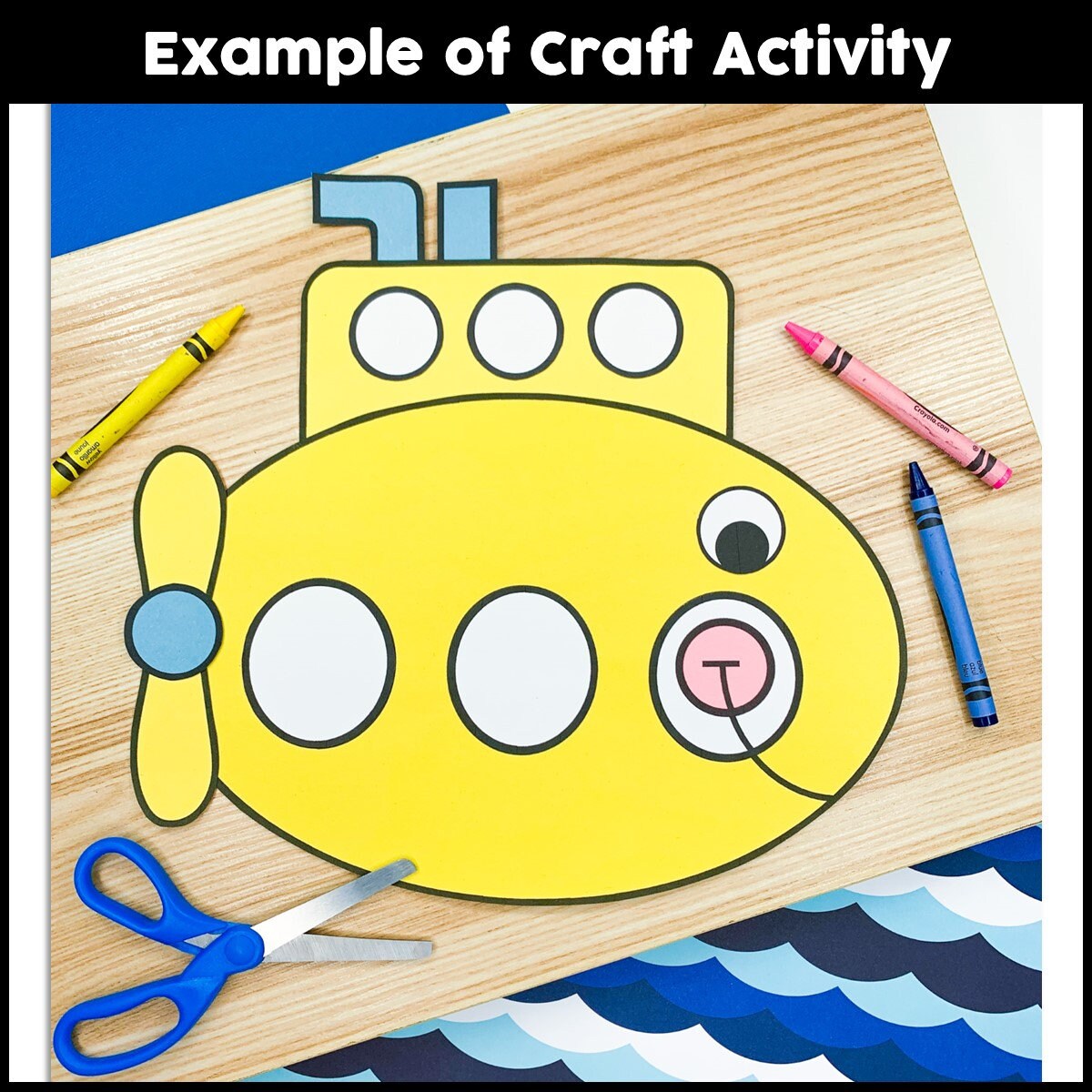 Submarine Craft for Kids | Transportation Crafts | Transportation ...