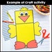 Chick Craft Template | Farm Animal Activities | Paper Bag Puppets ...