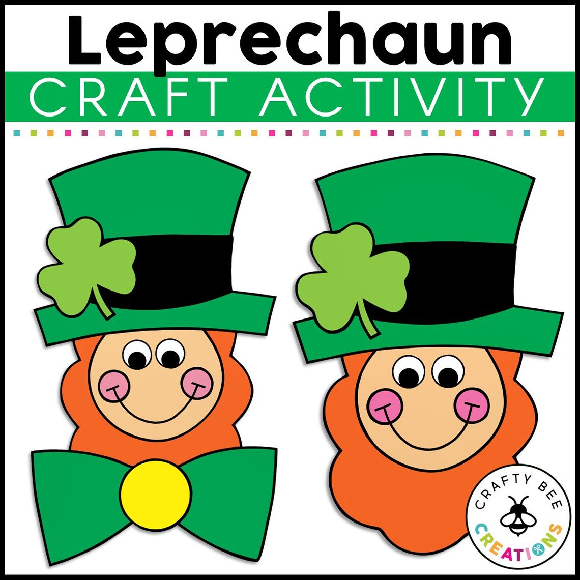 Leprechaun Craft for Kids | St. Patrick's Day Pattern | Kids Paper ...