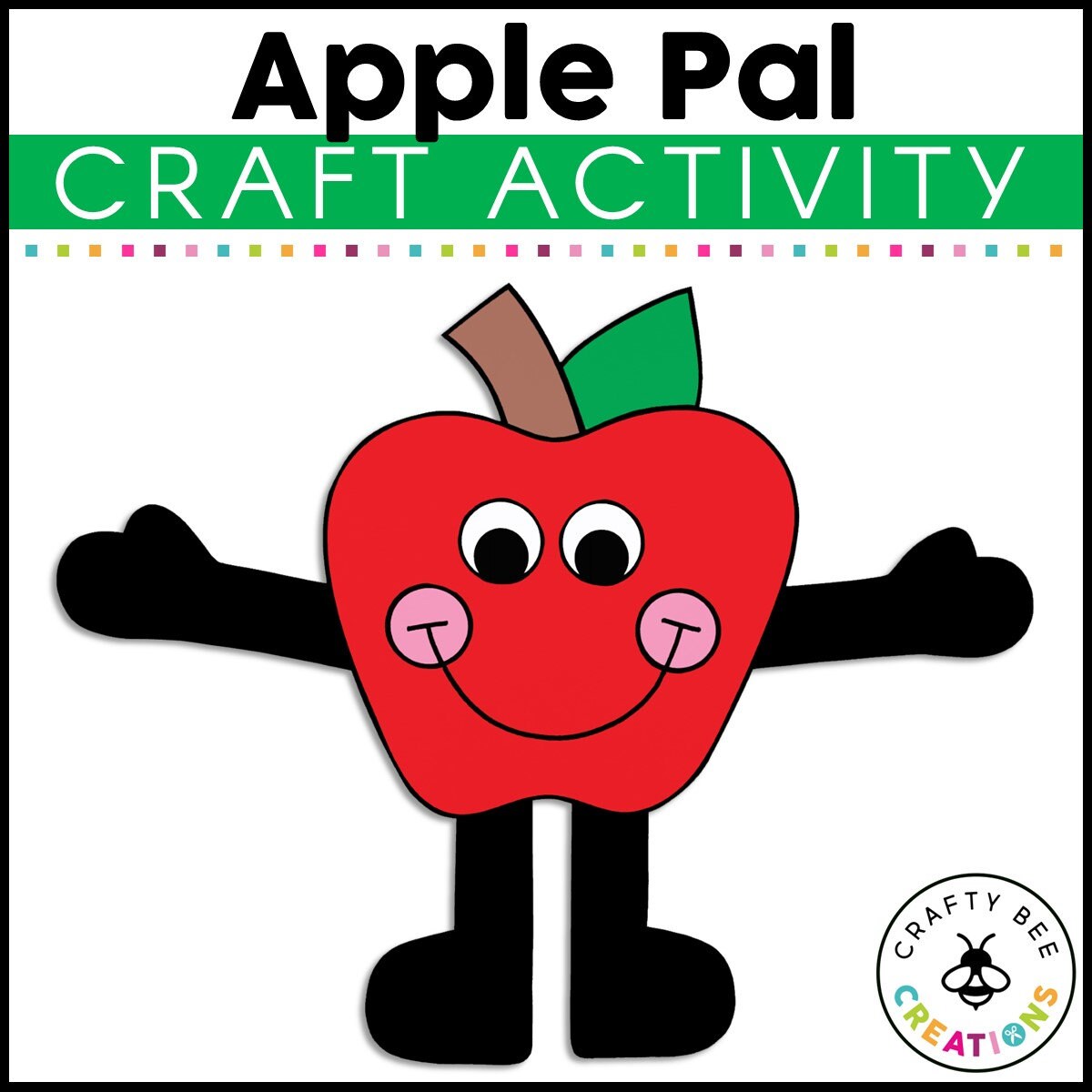 Apple Craft | Apple Activities | Fall Activity | Back to School ...