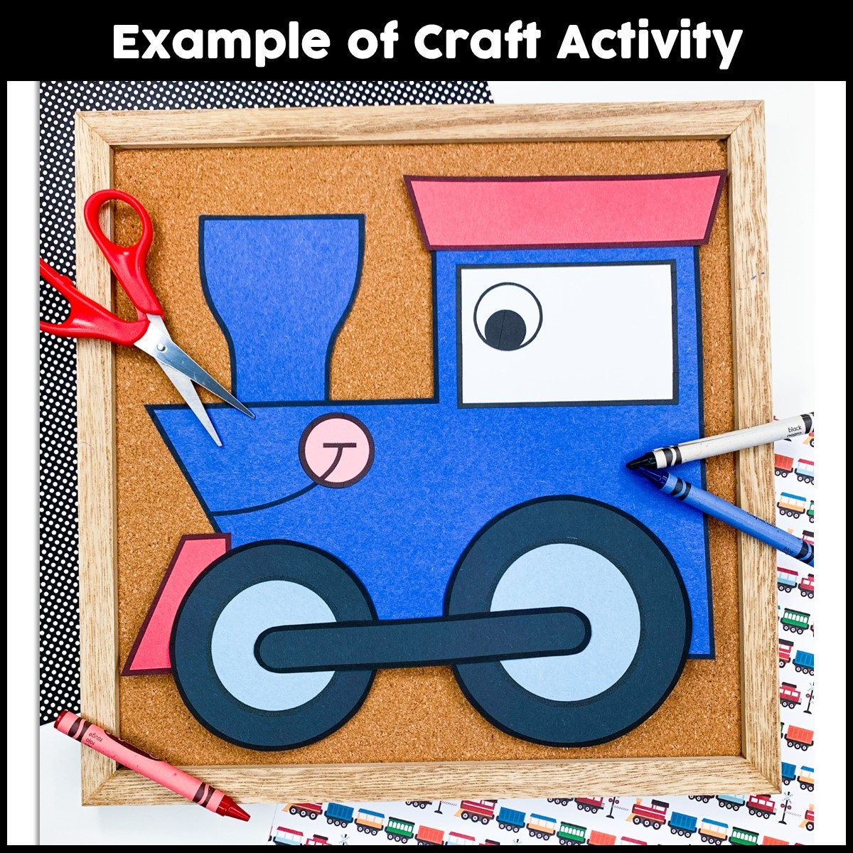 Train Craft for Kids | Transportation Crafts | Transportation ...