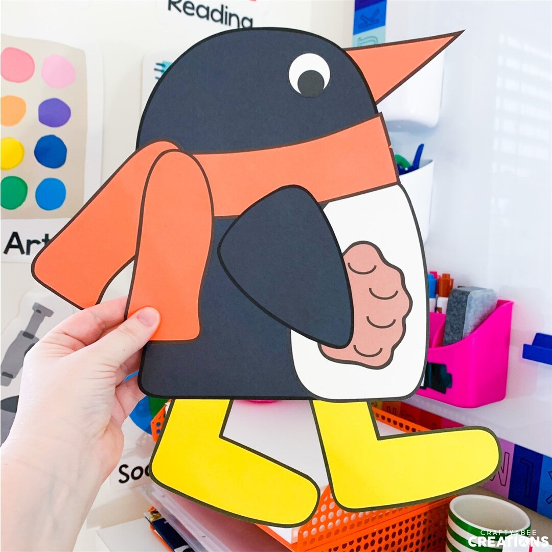 Penguin Craft | Penguin Activities | Penguin Template | Winter Activity ...