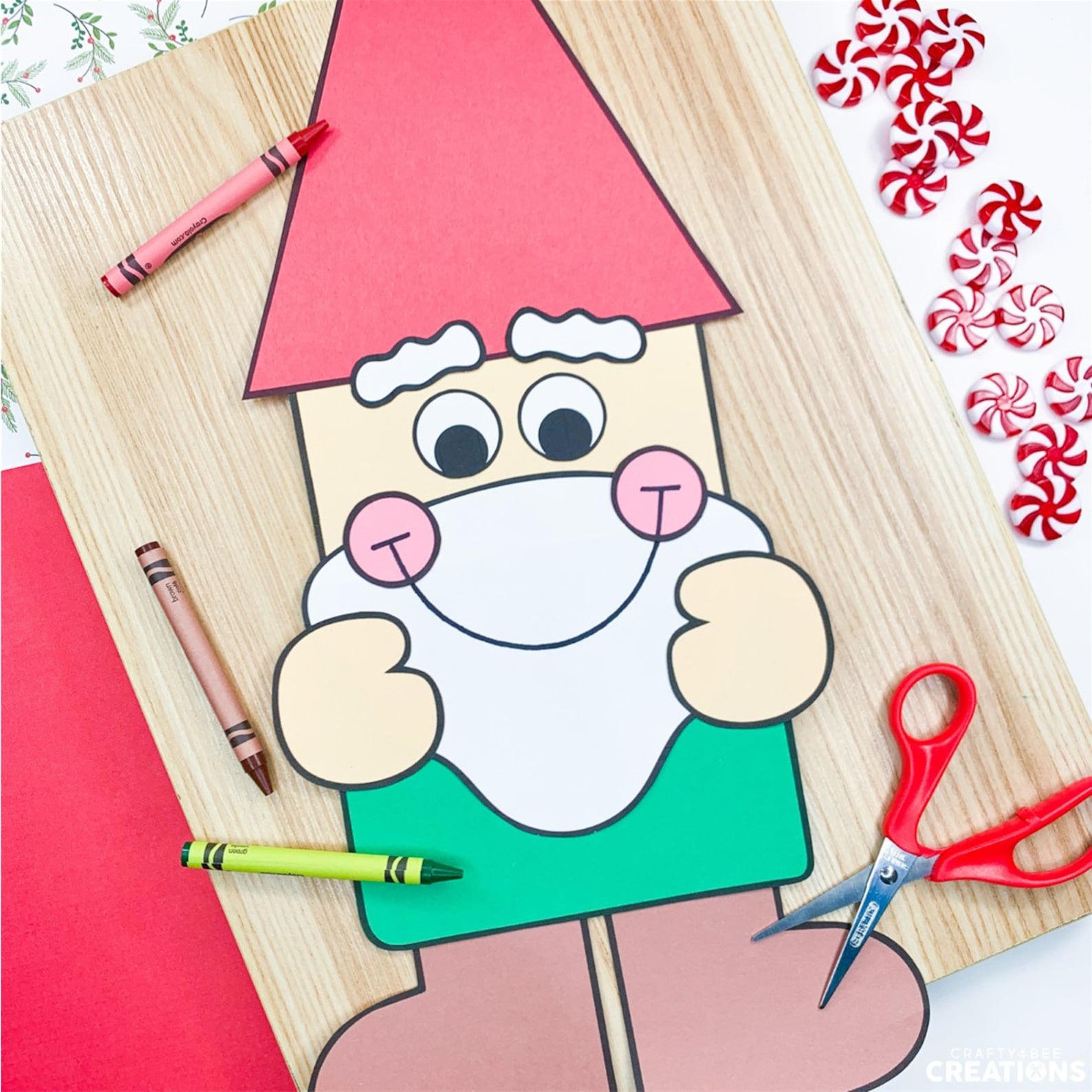 Tomten Craft | Holidays Around the World Craft | Christmas Around the ...