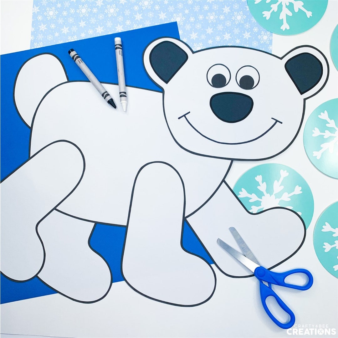 Polar Bear Craft | Polar Bear Activities | Winter Craft | Winter ...