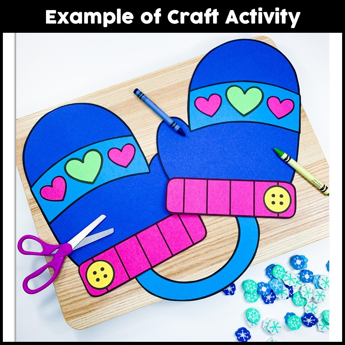 Mittens Craft | the Mitten Craft | Mitten Template | the Mitten ...