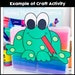 Frog Craft Patterns | Frog Life Cycle | Spring Activities | Spring ...