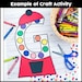 Letter G Craft Patterns | Gumball Machine Craft | Alphabet Crafts ...