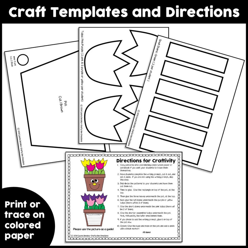 Grandparents Day Craft | Grandparents Day Writing Activities | Spring ...