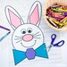 Easter Bunny Template | 2d Shape Craft | Pattern | Math | Spring ...