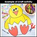 Easter Baby Chick Craft | Spring Door Decor | Life Cycle of a Chicken ...