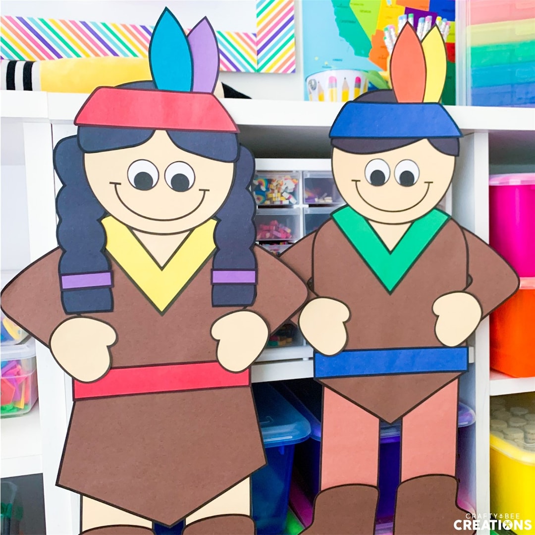 Native American Craft | Thanksgiving Craft Activity | Thanksgiving ...