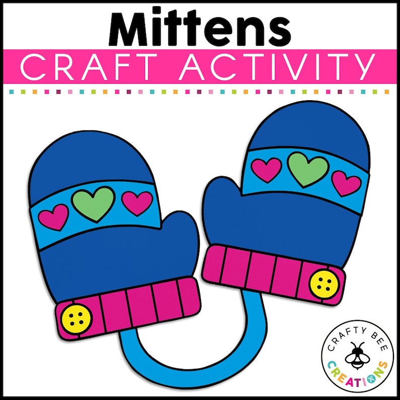 Mittens Craft | the Mitten Craft | Mitten Template | the Mitten ...