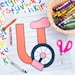 Letter U Craft Patterns | Unicycle Craft | Alphabet Crafts | Uppercase ...