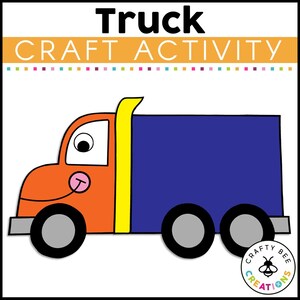Truck Craft for Kids | Transportation Crafts | Transportation ...