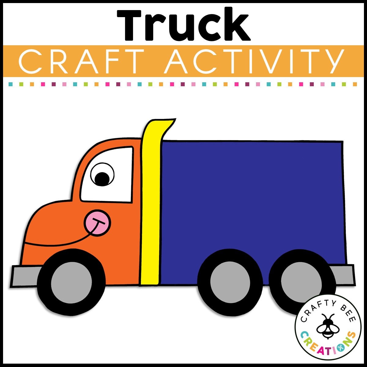Truck Craft for Kids | Transportation Crafts | Transportation ...