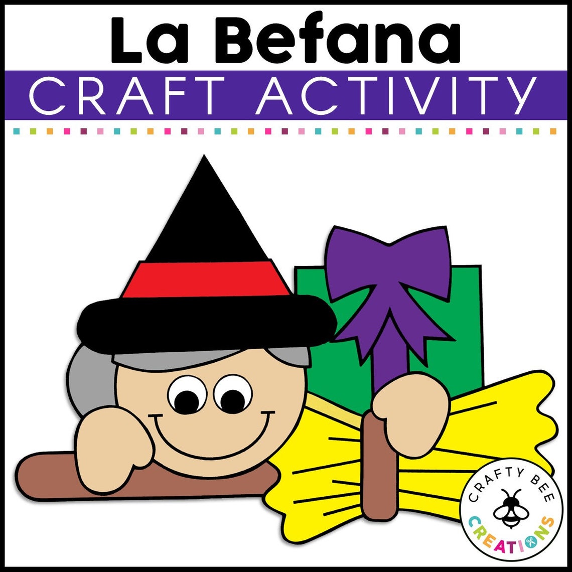 La Befana Craft | Holidays Around the World Craft | Christmas Around ...