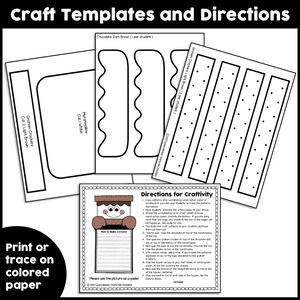 How to Make a Smore Craft | Camping Theme Activities | How to Writing ...