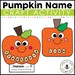 Pumpkin Name Craft | Square Pumpkin Activity | Halloween | Pumpkin ...