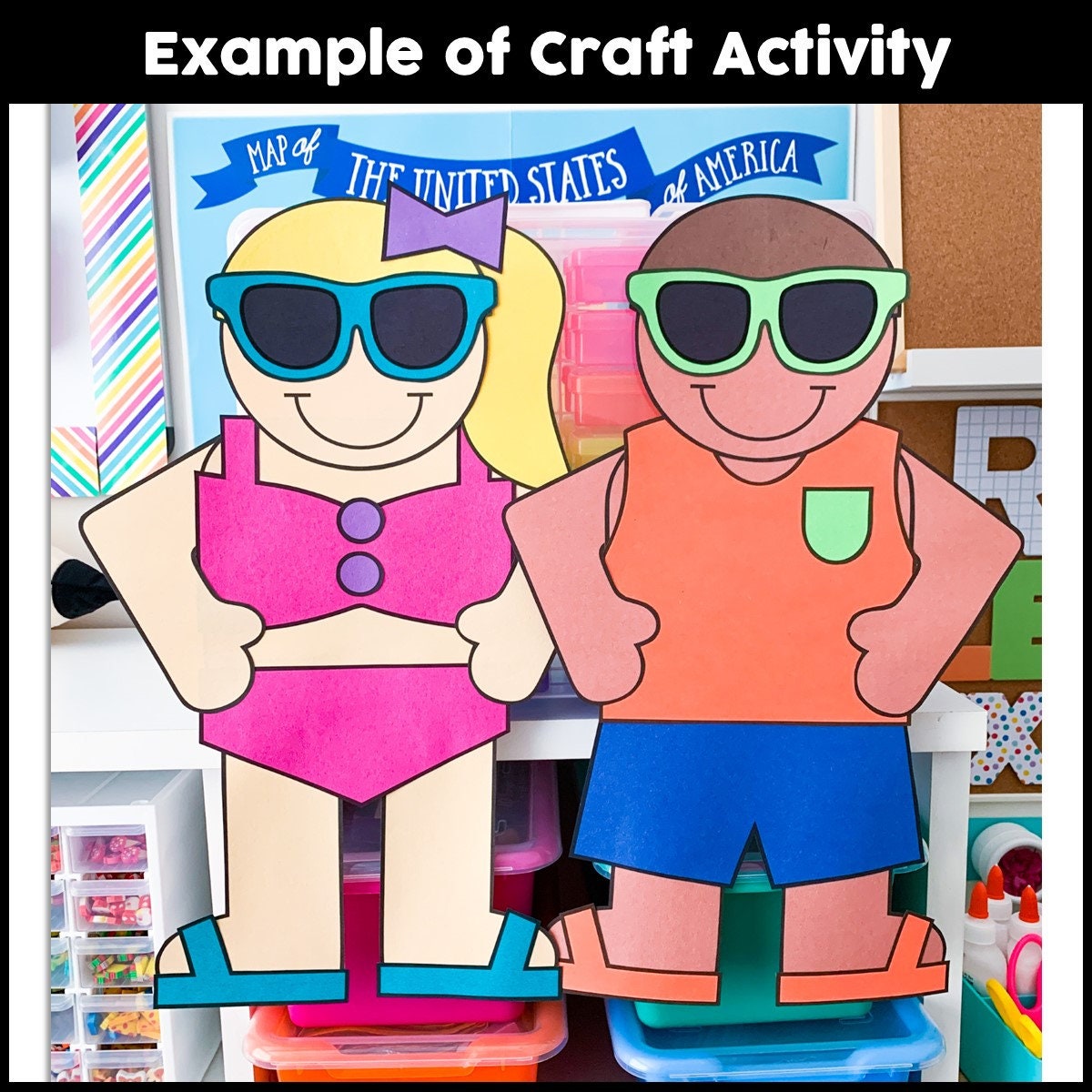 Summer Kids Craft End of the Year Activities Swimming - Etsy