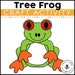 Tree Frog Craft | Rainforest | Jungle | Zoo Animals Craft Activities ...