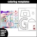 Letter G Craft Patterns | Gumball Machine Craft | Alphabet Crafts ...