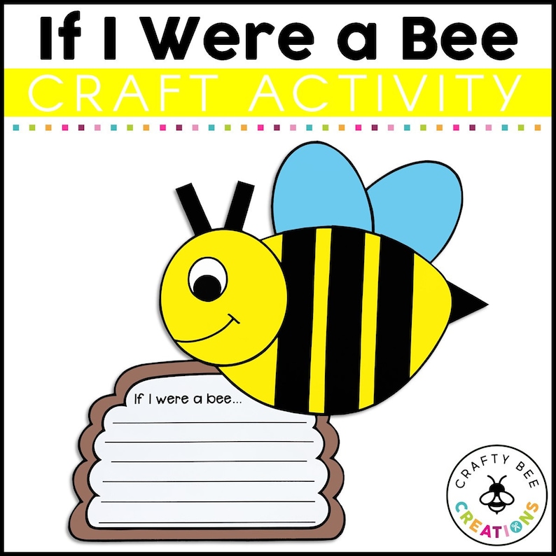 Bee Craft Patterns | Spring Bulletin Board | Spring Activities | Spring ...