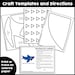 Shark Craft Patterns | End of the Year | Ocean Animal Activity | Ocean ...