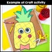 End of the Year Pineapple Craft | Bulletin Board Craftivity | Writing ...