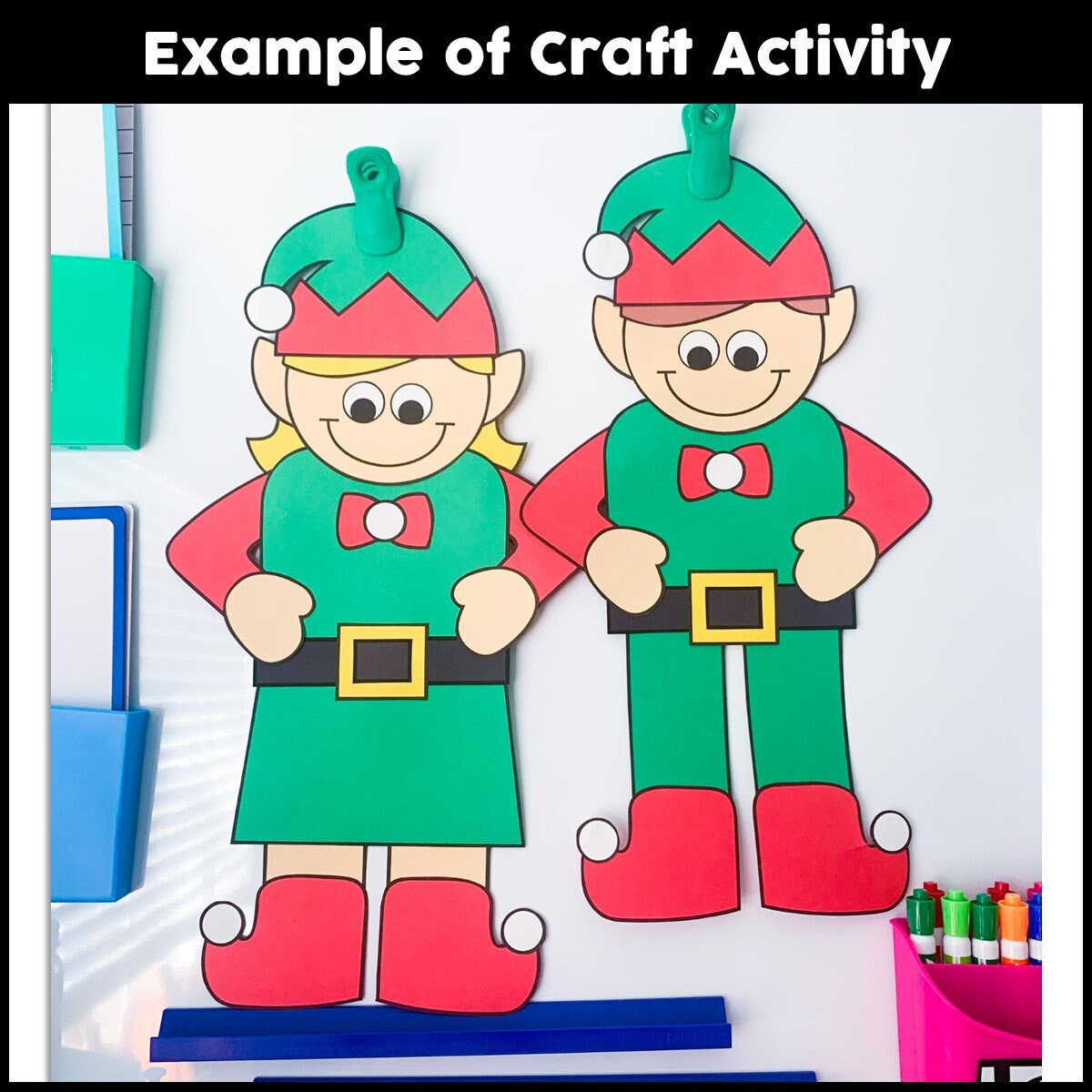 Elf Craft | Christmas Activities | Christmas Crafts | Winter Holiday ...