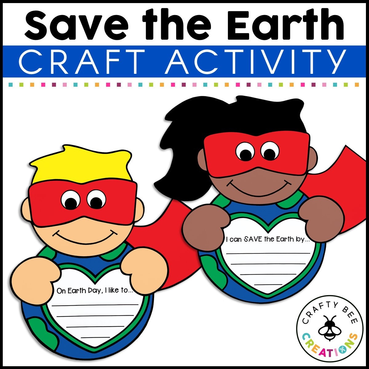 Earth Day Craft | Recycling Activity | Earth Day Activities | Save the ...
