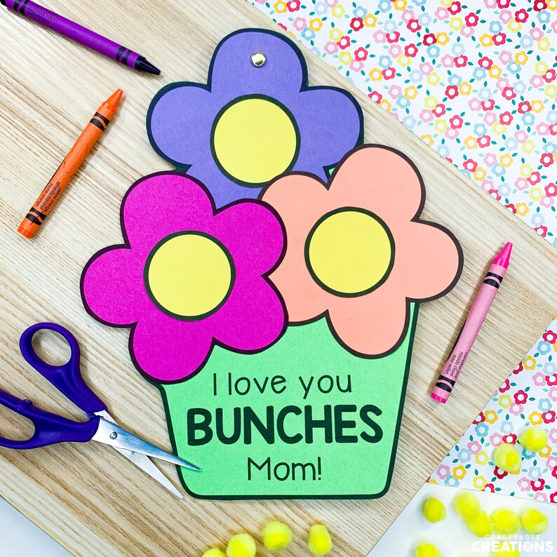 Mother's Day Craft | Mother's Day Activities | May Craft | Card Craft ...
