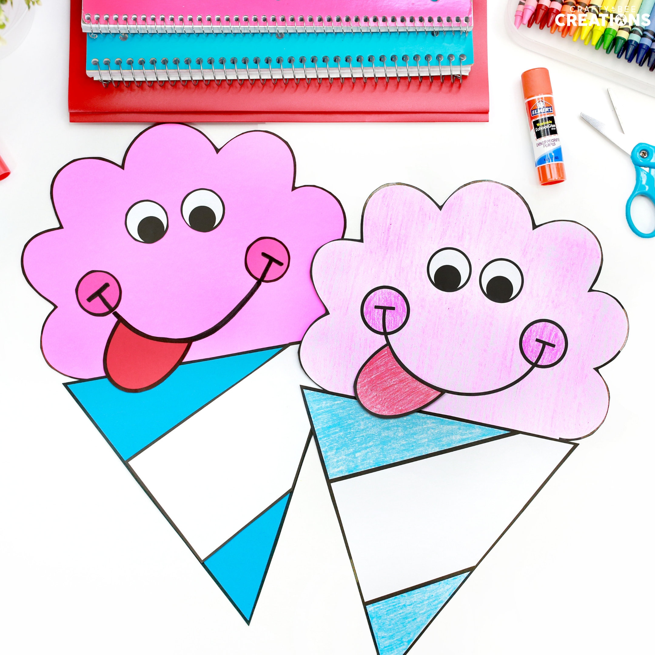 Cotton Candy Craft | Circus Crafts | Circus Activities | Summer ...