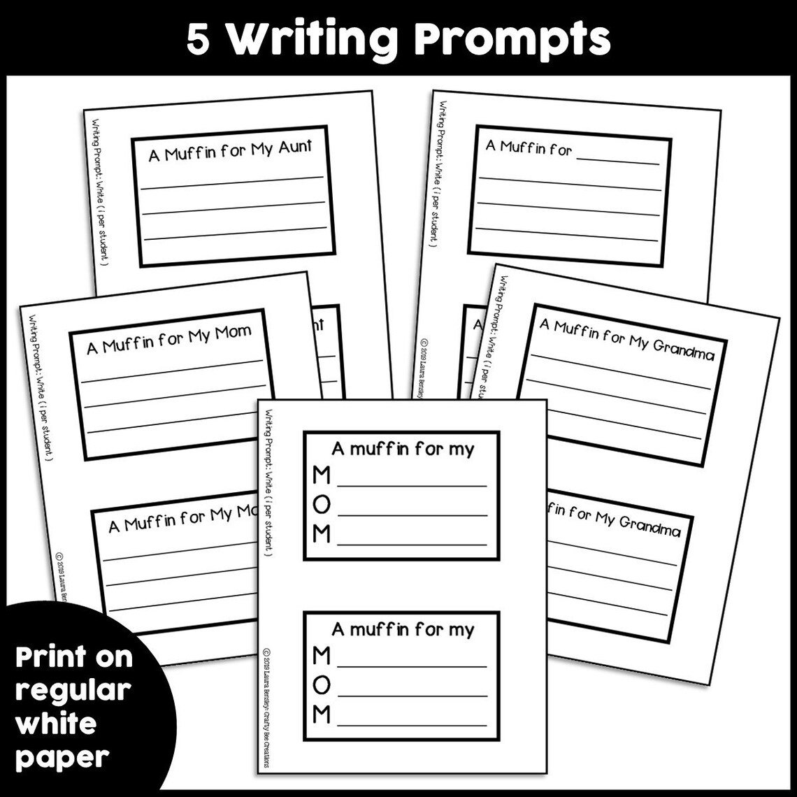 Muffin With Mom Craft | Mothers Day Craft Activities | Acrostic Poem ...