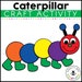 Caterpillar Craft Patterns | Spring Bulletin Board | Spring Activities ...