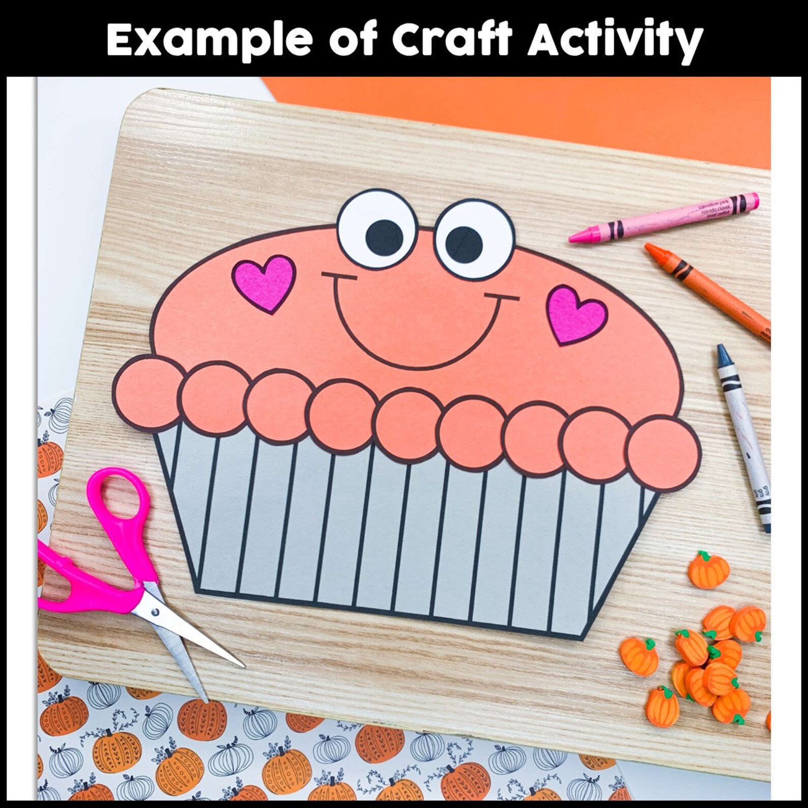 Pumpkin Pie Craft Shape Craft Thanksgiving Craft Thanksgiving ...