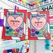 Valentines Day Name Craft Patterns | Valentines Day Activities ...