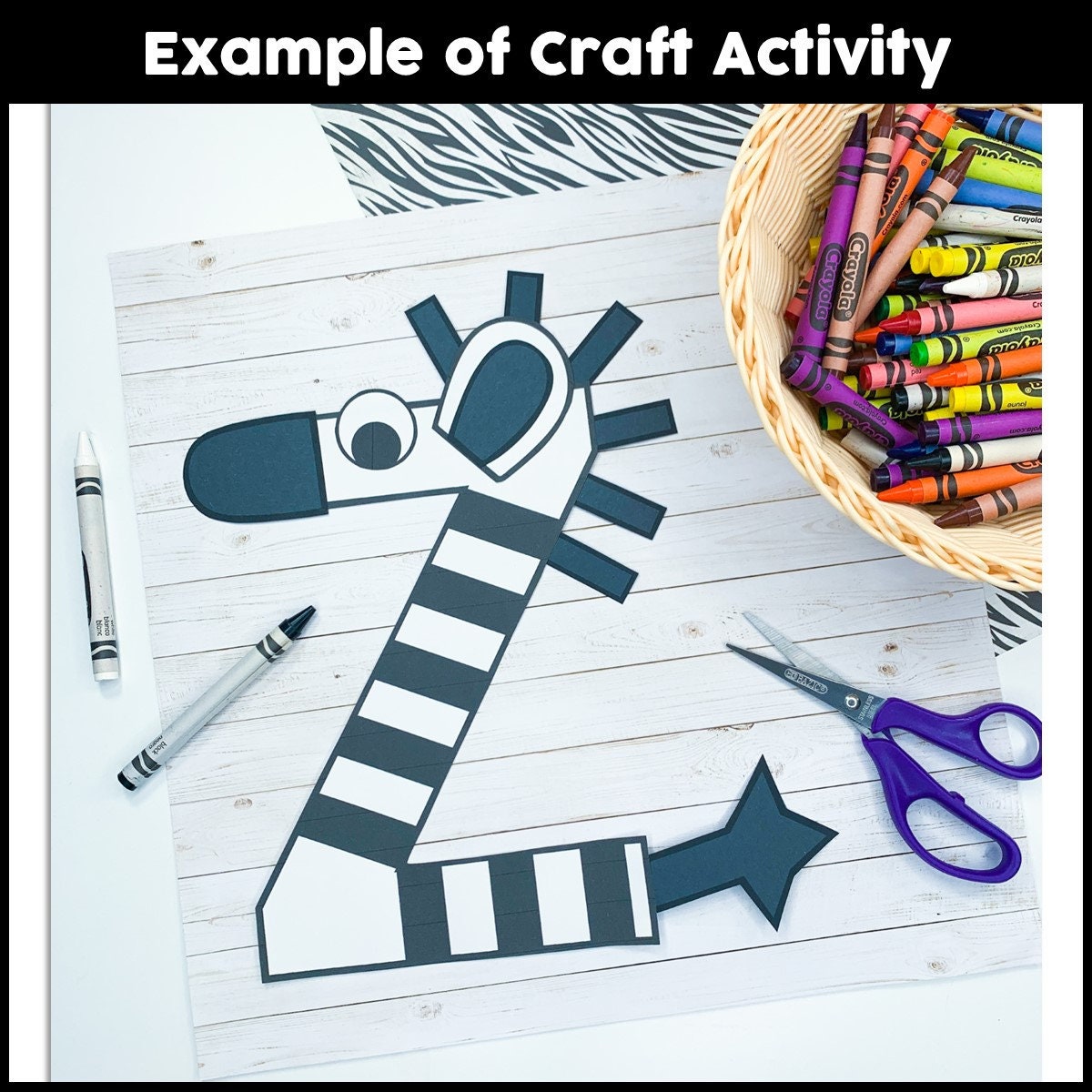 Letter Z Craft Patterns | Zebra Craft | Alphabet Crafts | Uppercase ...